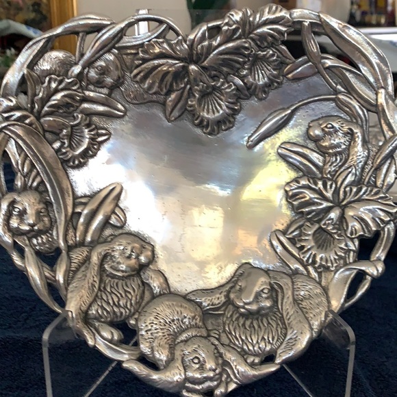 Arthur Court | Kitchen | Arthur Court Silver Bunny Dish | Poshmark